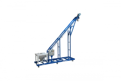 Extra-Tall-Portable-Flexible-Screw-Conveyor - Erie Technical Systems, Inc.