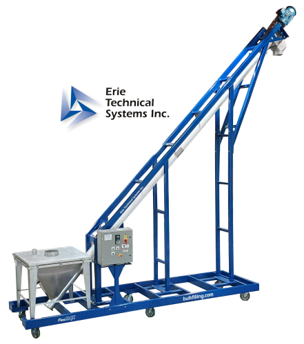 Extra-Tall-Portable-Flexible-Screw-Conveyor - Erie Technical Systems, Inc.